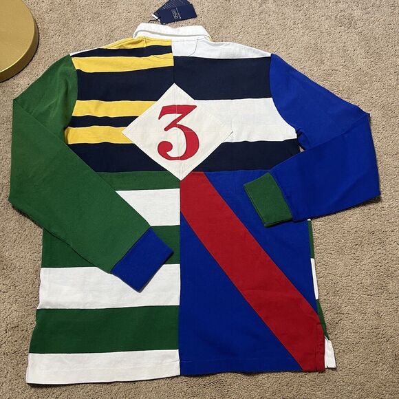 Ralph Lauren | Shirts | Polo Ralph Lauren Mens Colorblock Patchwork ...